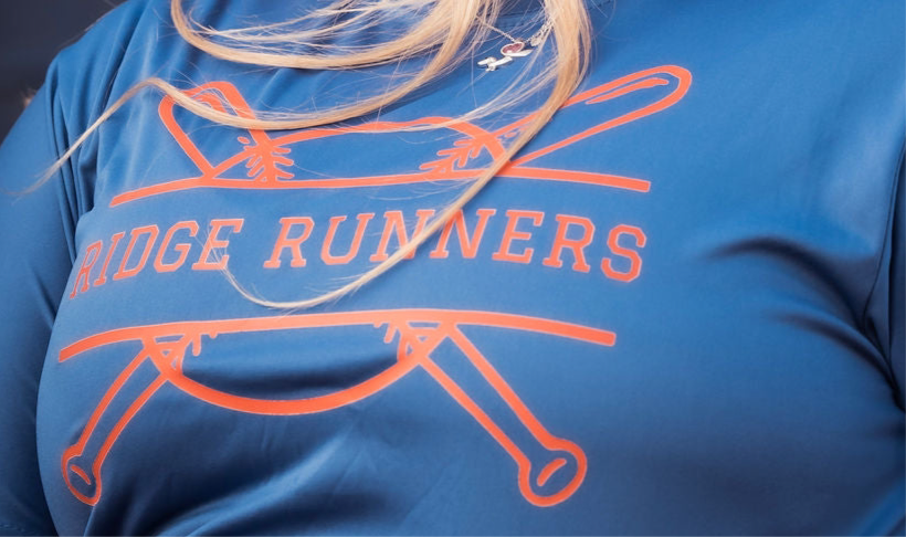 Ridge Runner Bats and Ball Royal Blue Short Sleeve DriFit – Bluefield ...